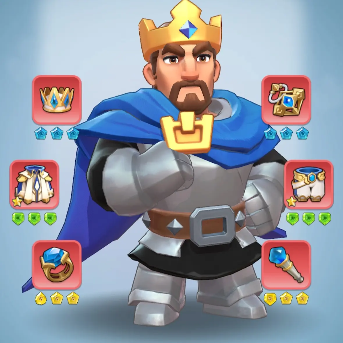 Buy Kingshot account - KD1xx | 401M | VIP 12 | TG 5 | T10